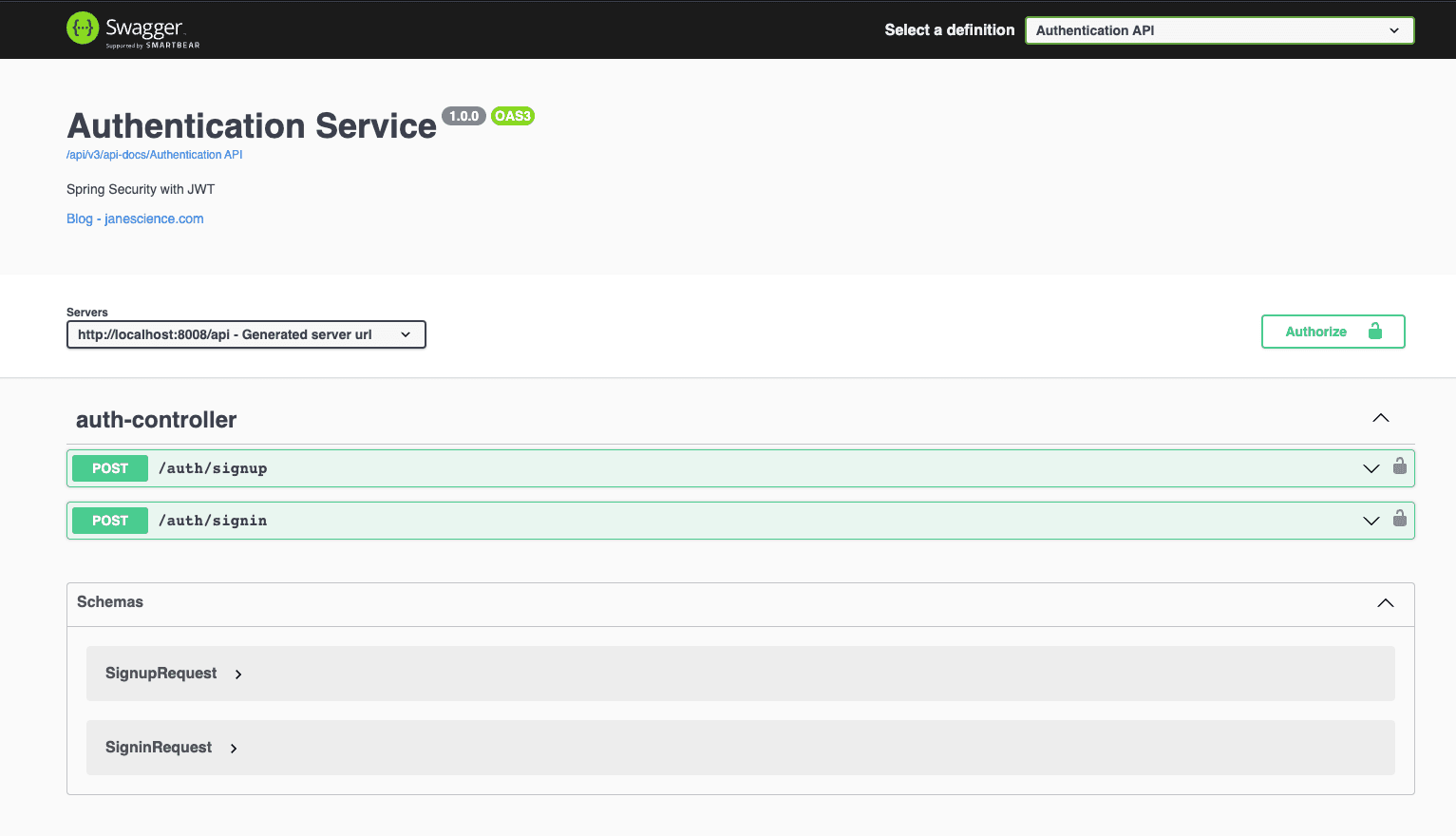 Authentication ด้วย Spring Security And Jwt
