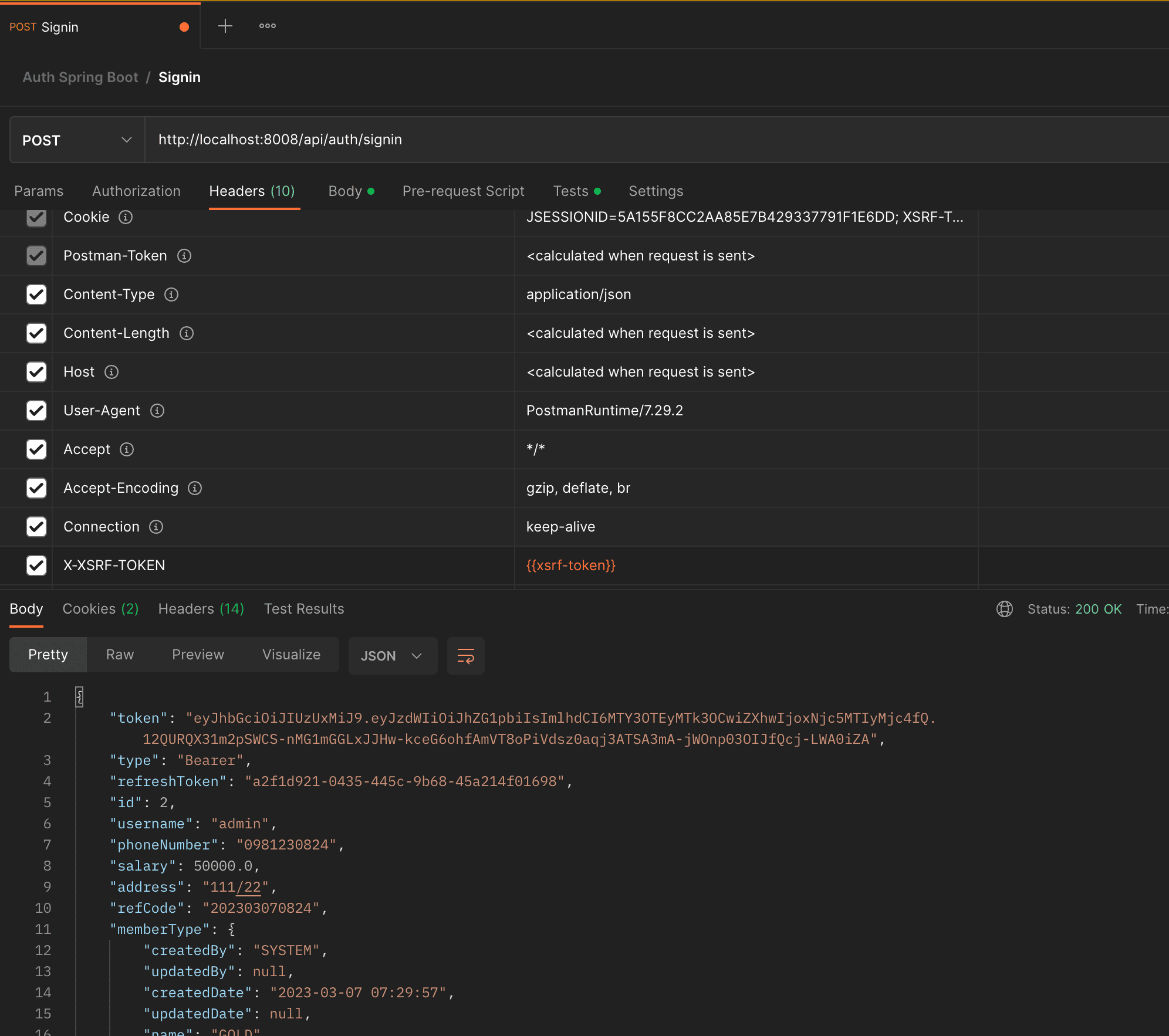 ทำ Jwt Refresh Token ด้วย Spring Boot
